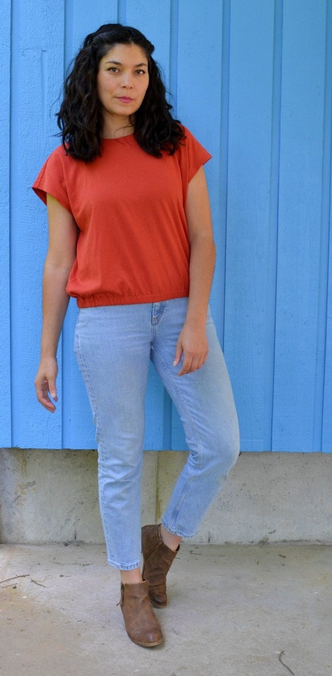 The Bernice Top PDF Sewing Pattern and Sewing Tutorial Available as a ...