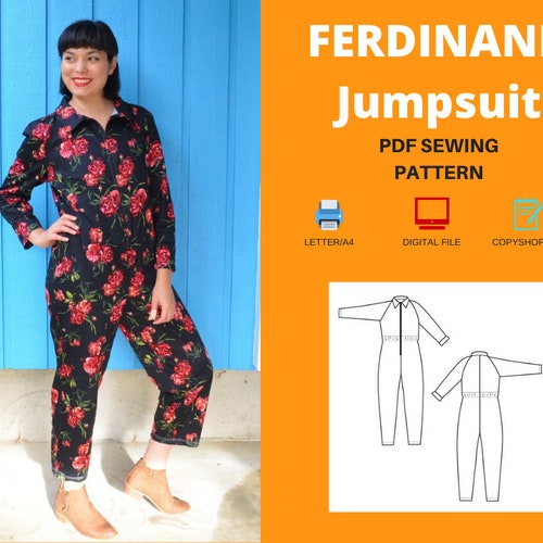 Denisse Jacket PDF Sewing Pattern and Sewing Tutorial - Etsy Canada