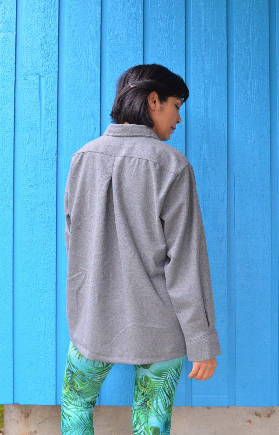 Ruby Overshirt PDF Sewing Pattern and Sewing Tutorial | Etsy Canada