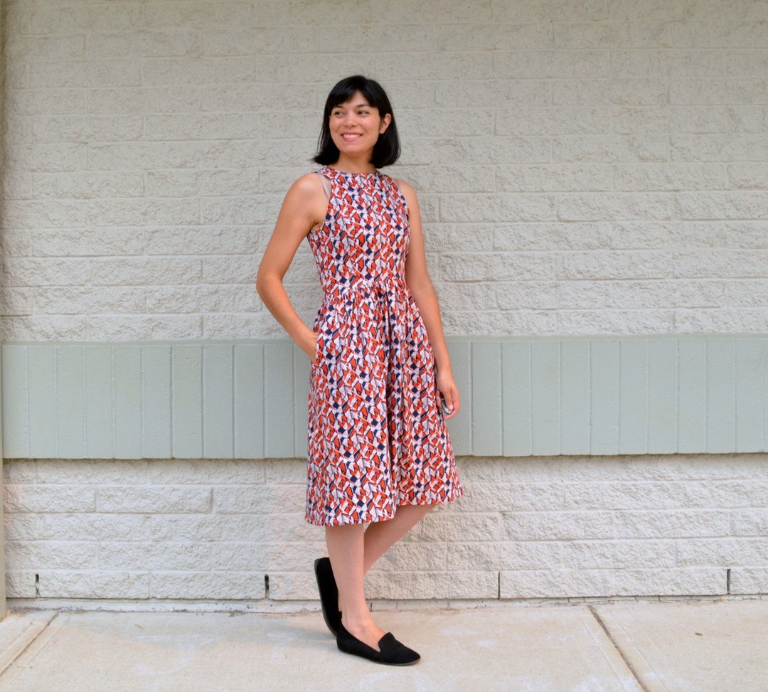 Ayza Top and Dress Printable PDF Sewing Pattern and Tutorial - Etsy