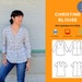 Chris TOP PDF Sewing Pattern and Sewing Tutorial - Etsy