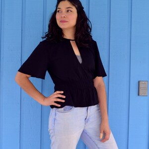 Emily TOP PDF Sewing Pattern and Sewing Tutorial - Etsy