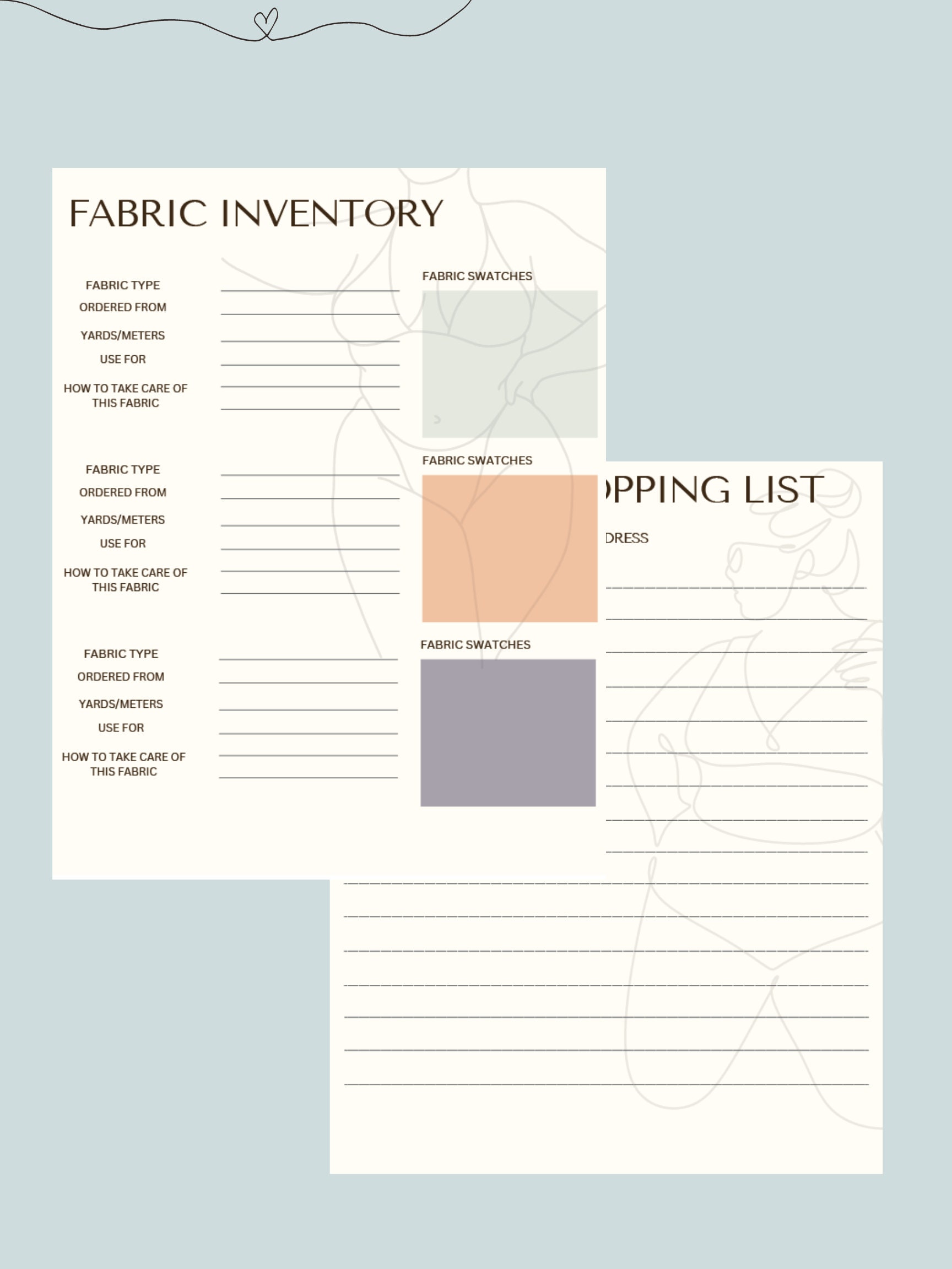 Sewing Planner PDF Printable Planner at Home - Etsy Canada