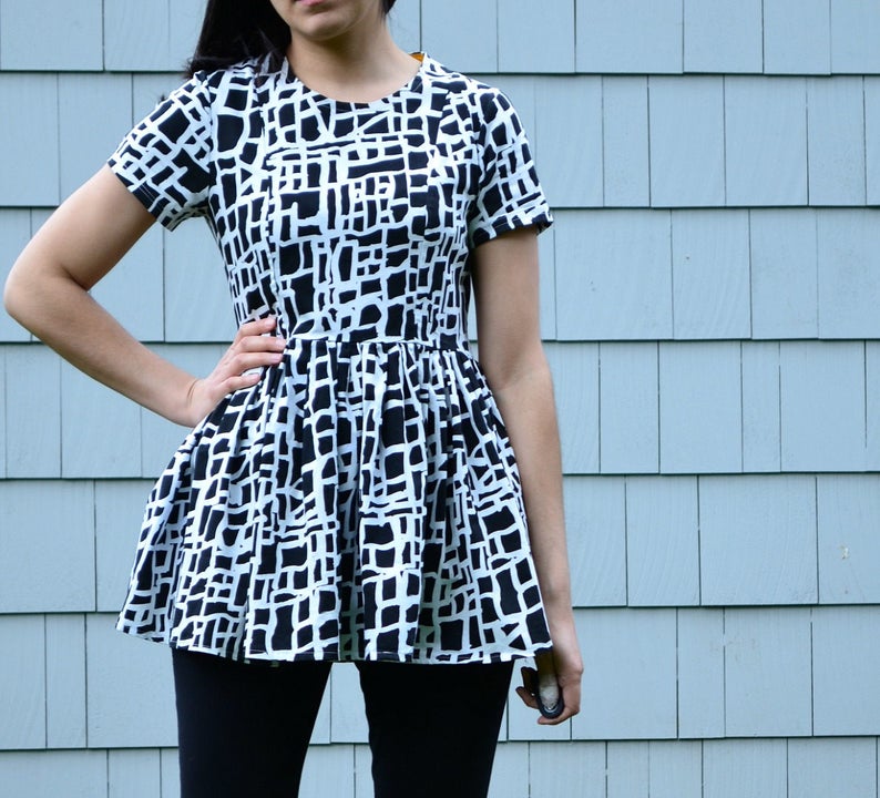 Anne Dress and Top PDF Printable Sewing Pattern and Tutorial Sizes From ...
