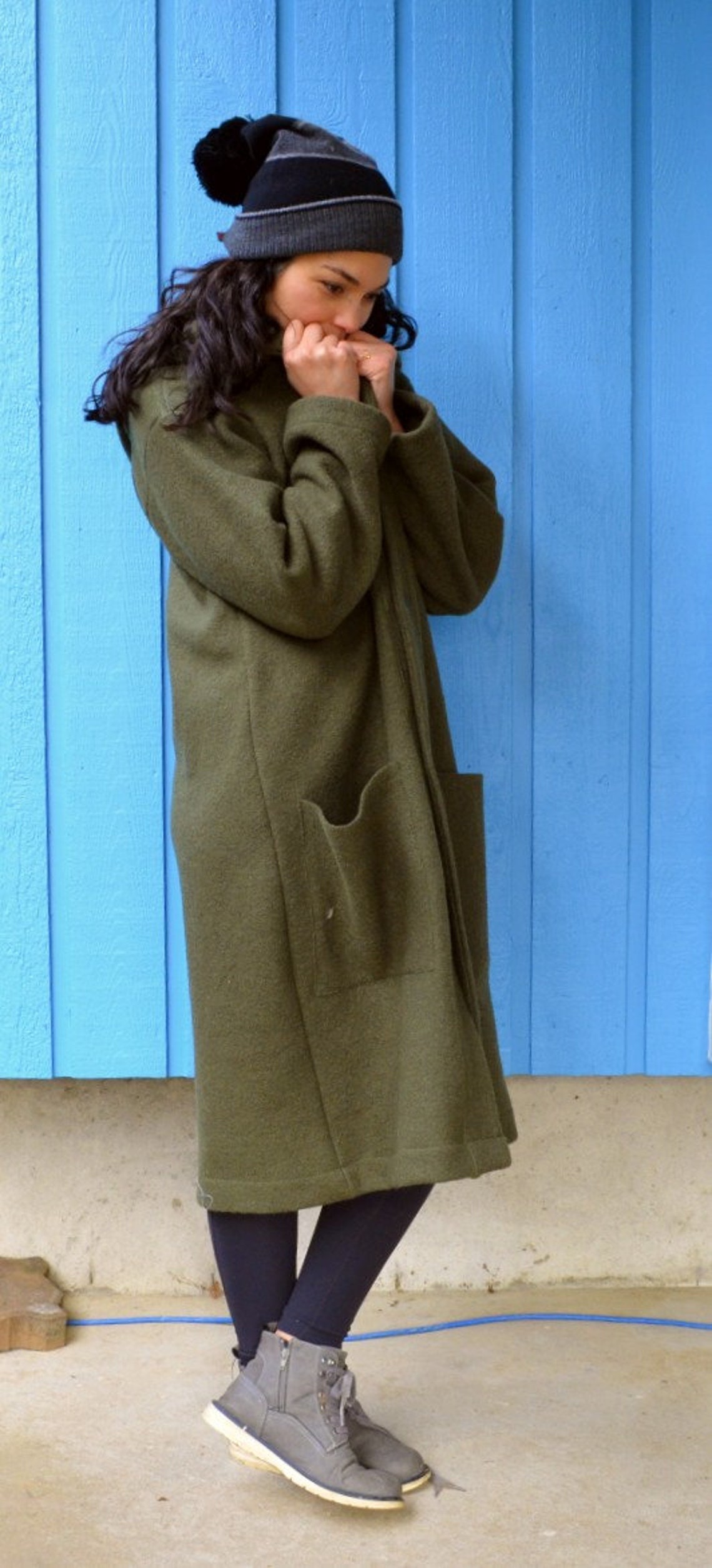 The Emma Long Cardigan PDF Sewing Pattern - Etsy