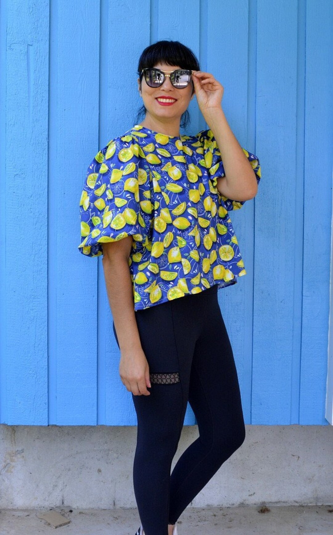 Angelina Top PDF Sewing Pattern and Printable Sewing Tutorial for Women ...