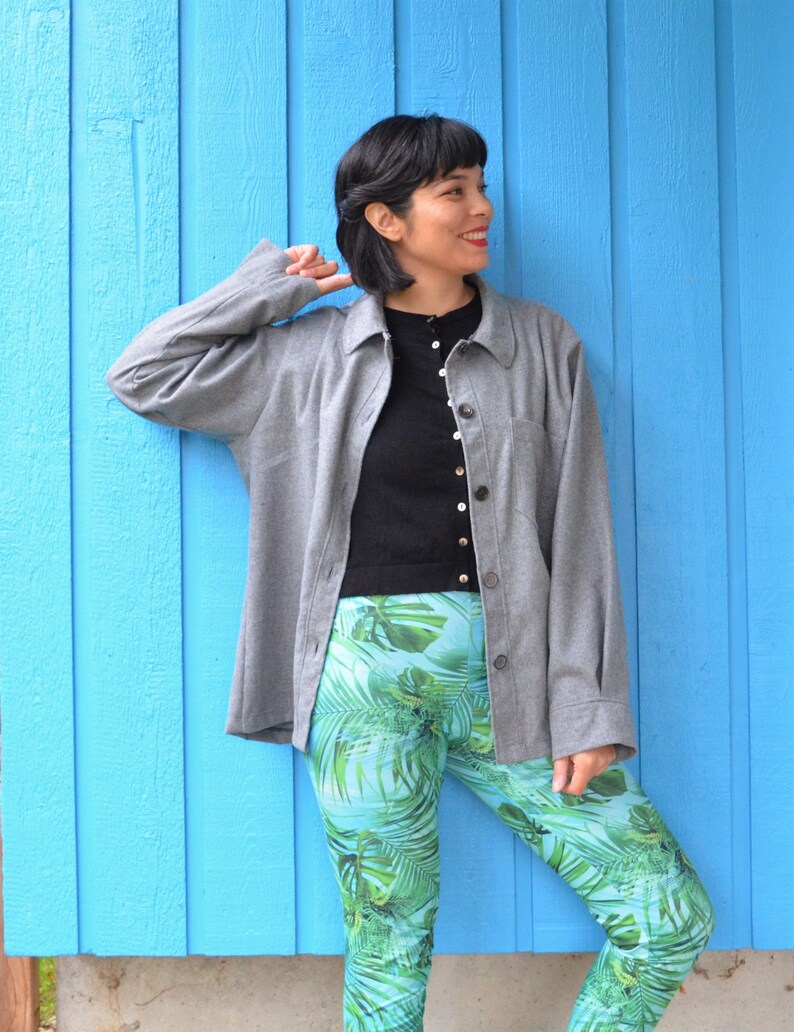 Ruby Overshirt PDF Sewing Pattern and Sewing Tutorial - Etsy Canada