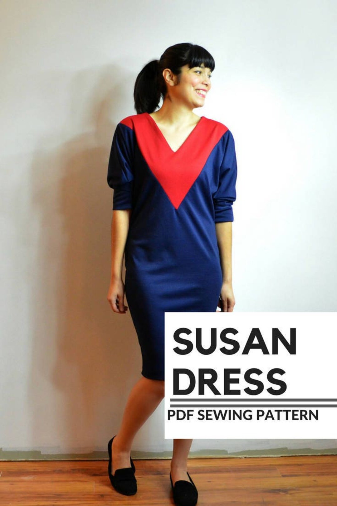 Susan Dress PDF Sewing Pattern and Sewing Tutorial Including Sizes 4 to ...