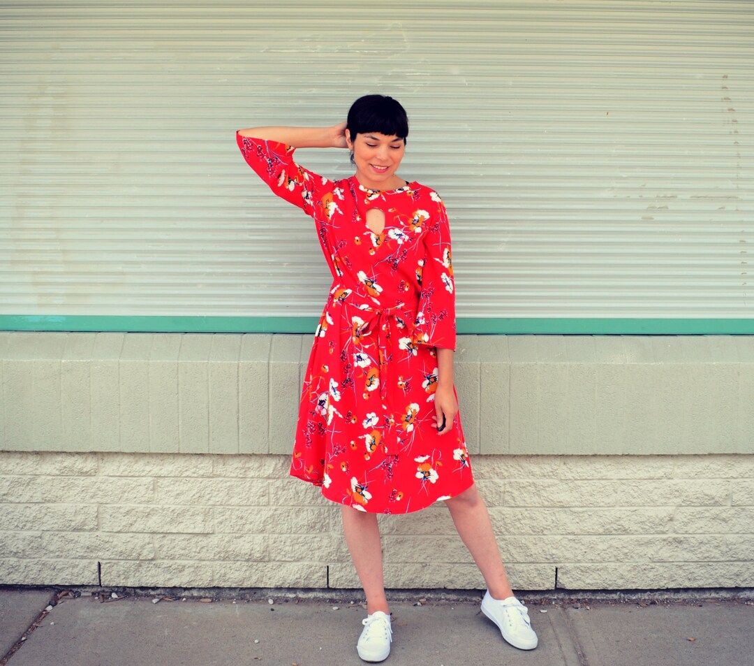 Pascal Top and Dress PDF Sewing Pattern - Etsy