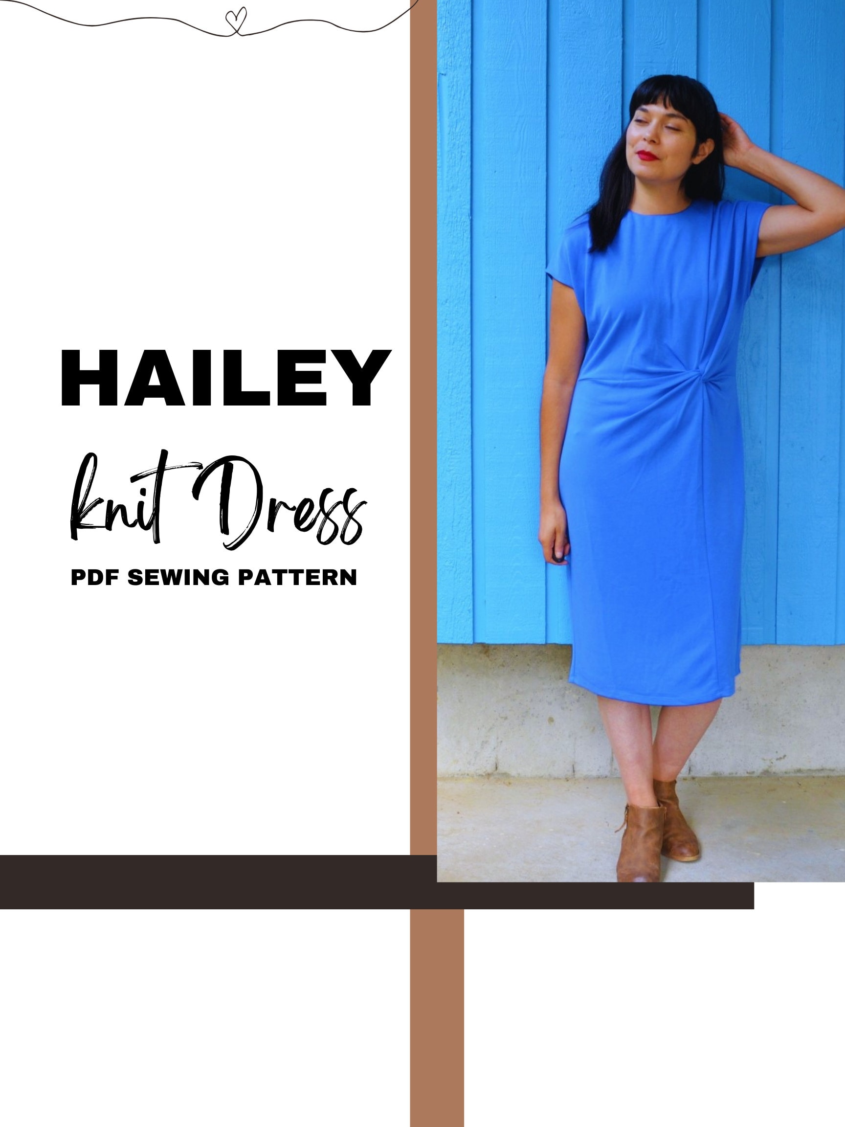 The Hailey Dress PDF Sewing Pattern - Etsy Canada