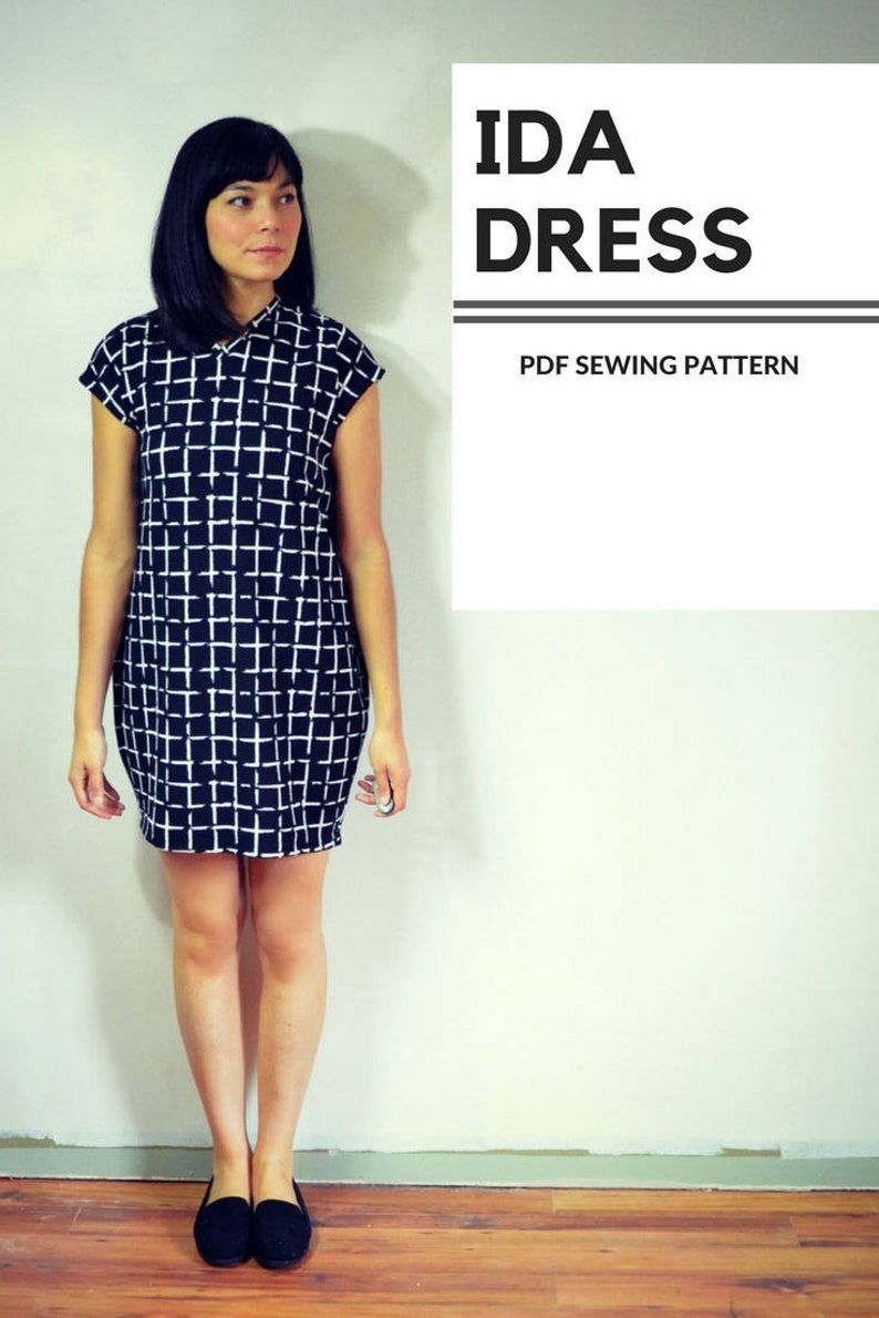 Ida Dress PDF Printable Sewing Pattern and Tutorial for Women - Etsy