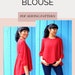 Theodora Blouse PDF Sewing Pattern and Tutorial - Etsy Canada
