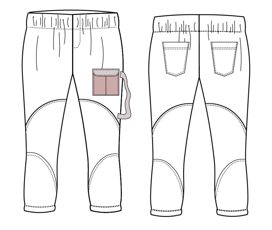 The Fionella Pants PDF Sewing Pattern - Etsy Canada