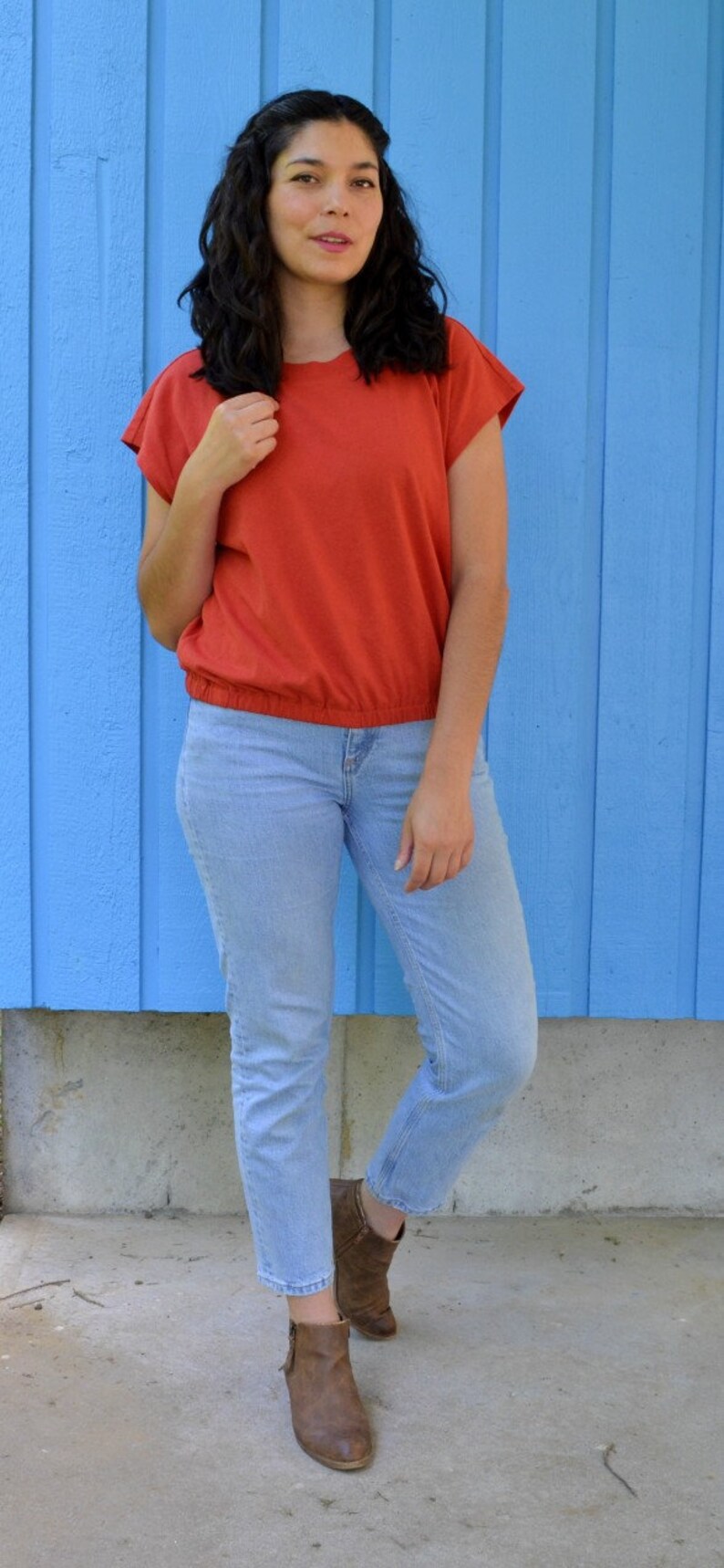 The Bernice Top PDF Sewing Pattern and Sewing Tutorial - Etsy