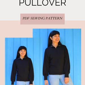 The Larisa Pullover PDF Sewing Pattern - Etsy Australia