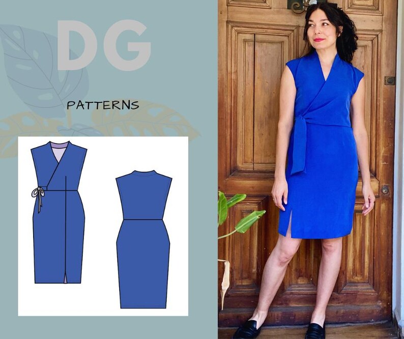 The Bourne Dress PDF Sewing Pattern - Etsy Canada