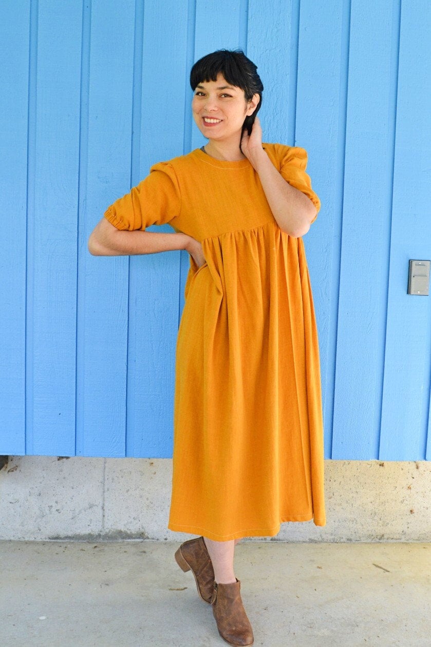 Marta Dress PDF Sewing Pattern and Printable Sewing Tutorial for Women ...