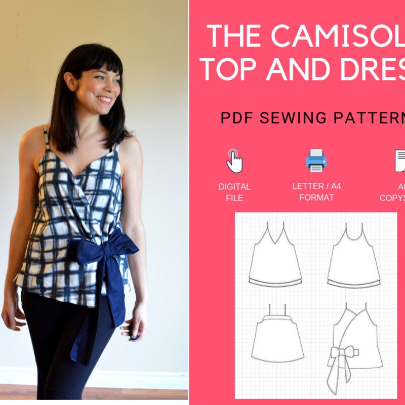 Camisole Pattern - Etsy