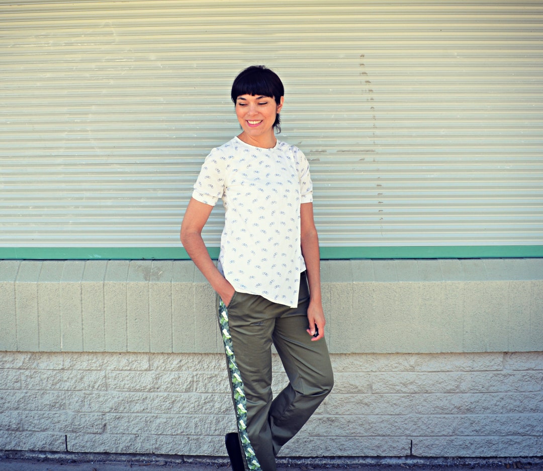 Sandra Pants and Shorts PDF Sewing Pattern and Step by Step Sewing Tutorial - Etsy