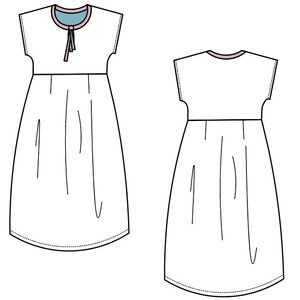 Janice Dress PDF Sewing Pattern and Printable Sewing Tutorial for Women ...