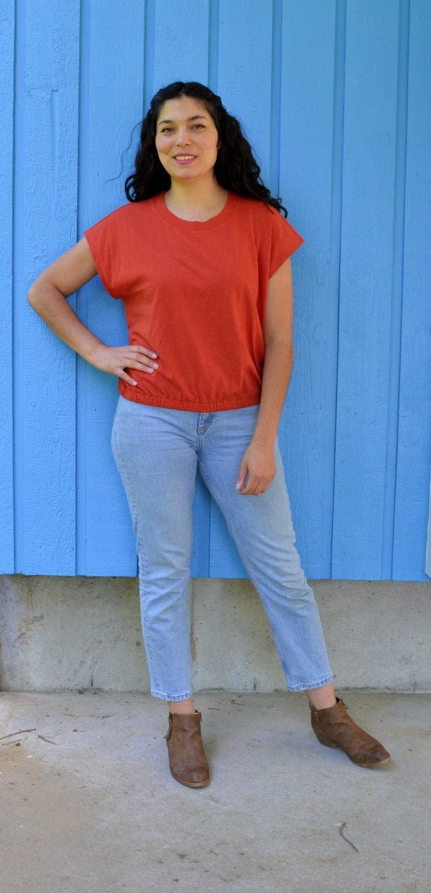 The Bernice Top PDF Sewing Pattern and Sewing Tutorial Available as a ...