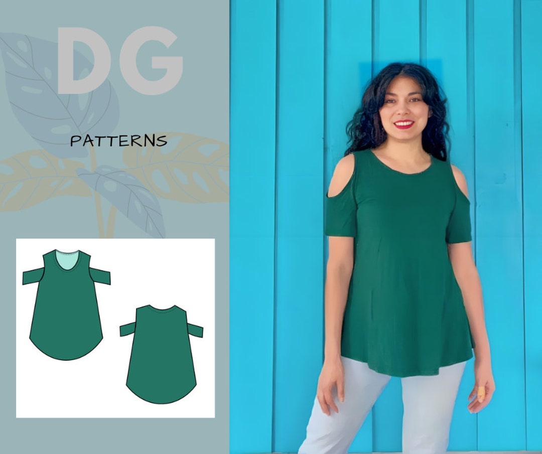 The Jolie Top PDF Sewing Pattern and Sewing Tutorial - Etsy