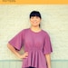 The Silva Top and Dress PDF Sewing Pattern and Tutorial for Women. Knit ...