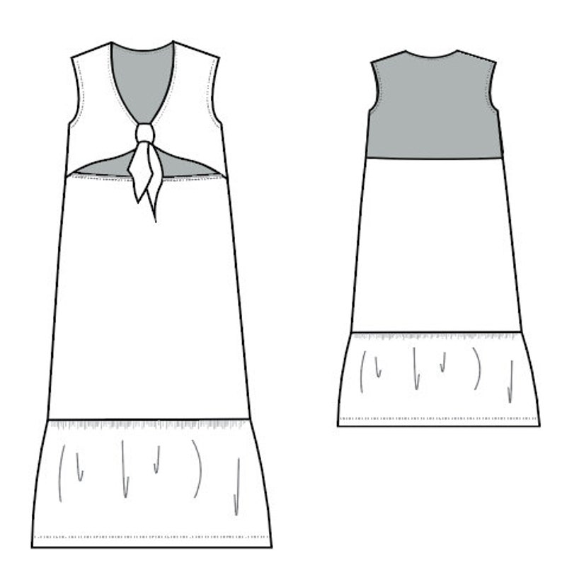 Gregorian Dress PDF Sewing Pattern and Printable Sewing Tutorial to ...