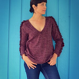 Milka Sweater PDF Sewing Pattern and Printable Sewing Tutorial for ...