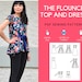 The Flounce Top and Dress PDF Sewing Pattern: the Files Include a Step ...