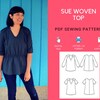 The Ursula Knit Top and Dress PDF Sewing Pattern - Etsy Canada