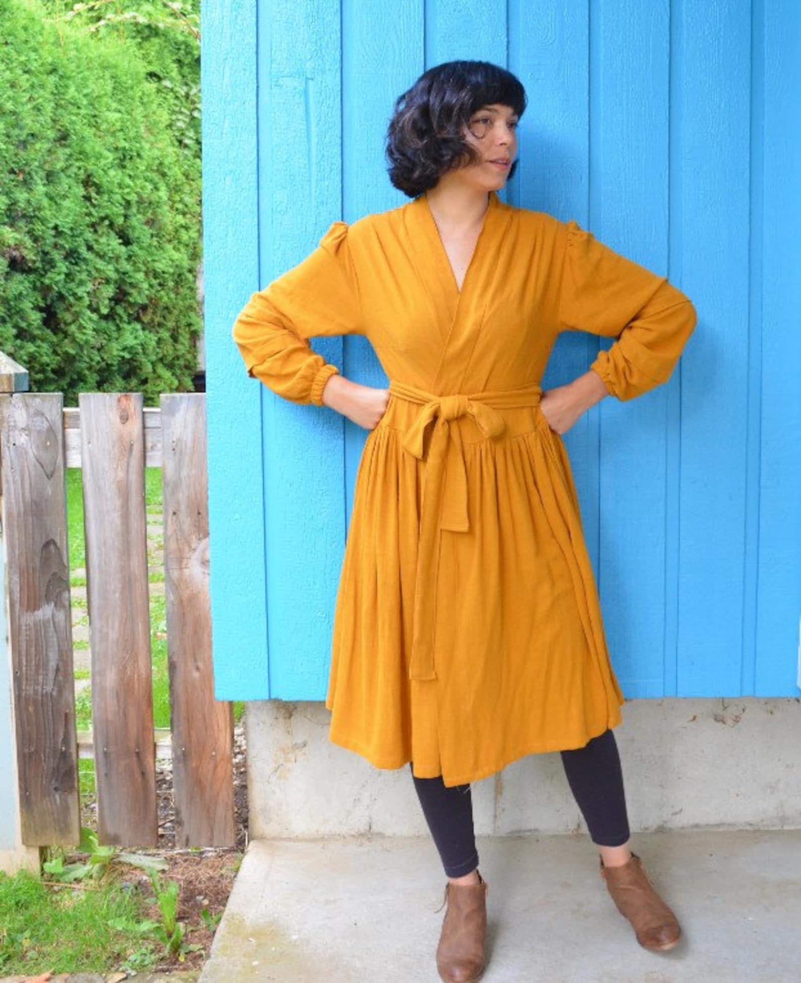 Robe Dress for WOMEN PDF Sewing Pattern and Sewing Tutorial - Etsy