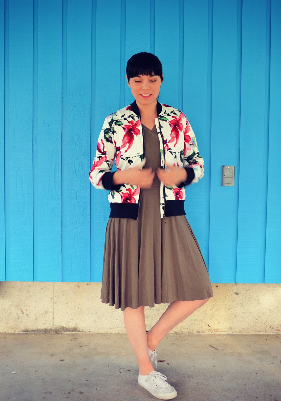 Inara Bomber Jacket PDF Sewing Pattern - Etsy Canada