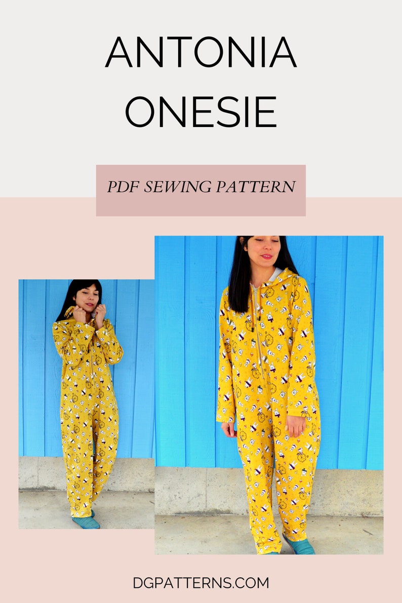 The Antonia Onesie PDF Sewing Pattern - Etsy Canada