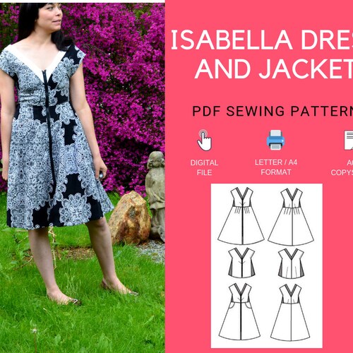 Crossover Top PDF Sewing Pattern and Printable Tutorial - Etsy