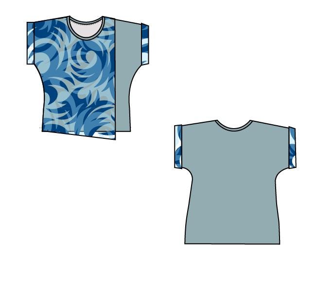 Julia Top PDF Sewing Pattern - Etsy Canada