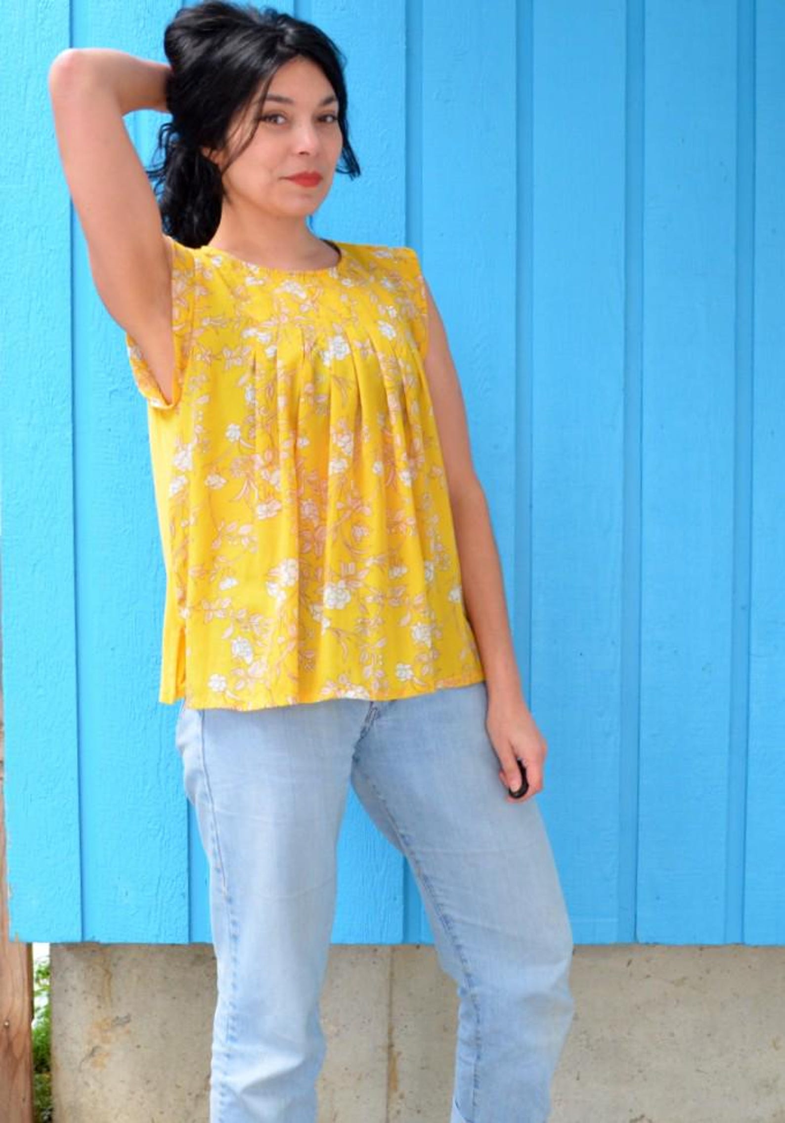 Collette Top PDF Sewing Pattern - Etsy