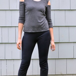 The Cold Shoulder Knit Top PDF Printable Sewing Pattern and Sewing ...