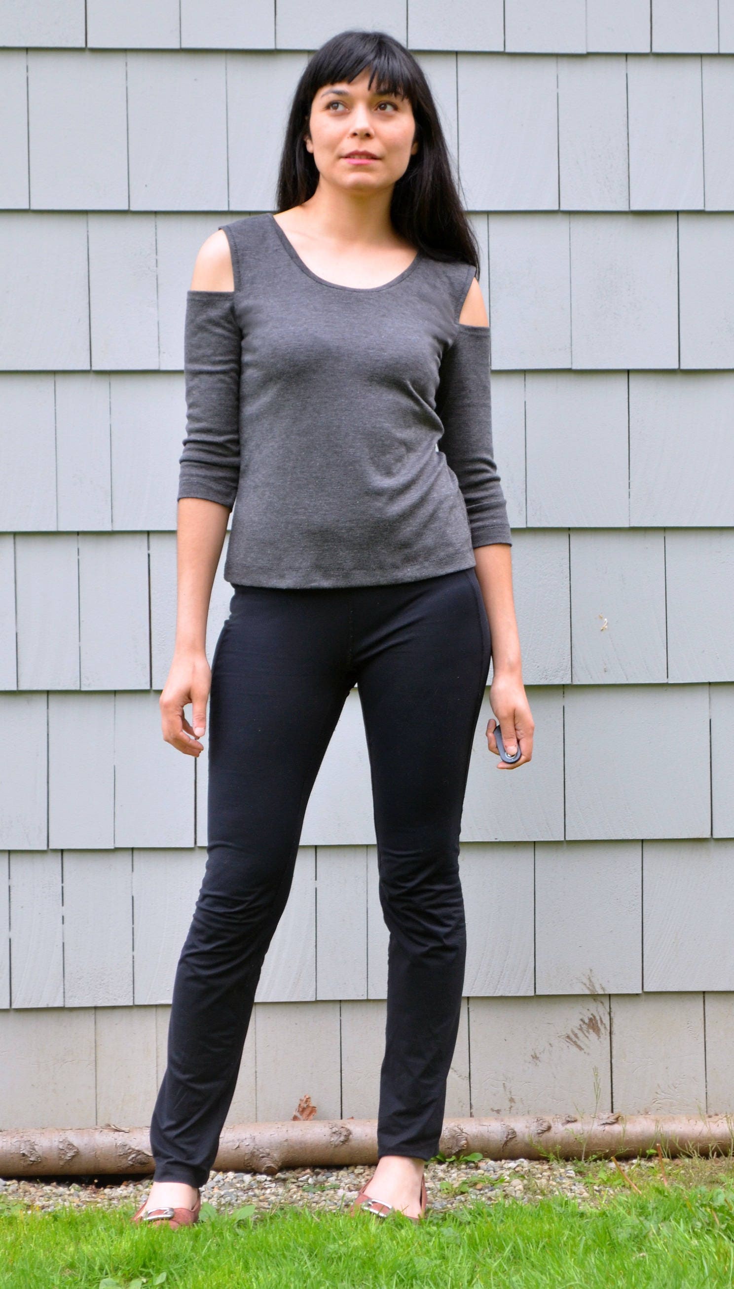 The Cold Shoulder Knit Top PDF Printable Sewing Pattern and Sewing ...