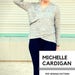 Michelle Cardigan PDF Sewing Pattern and Step by Step Sewing - Etsy Canada