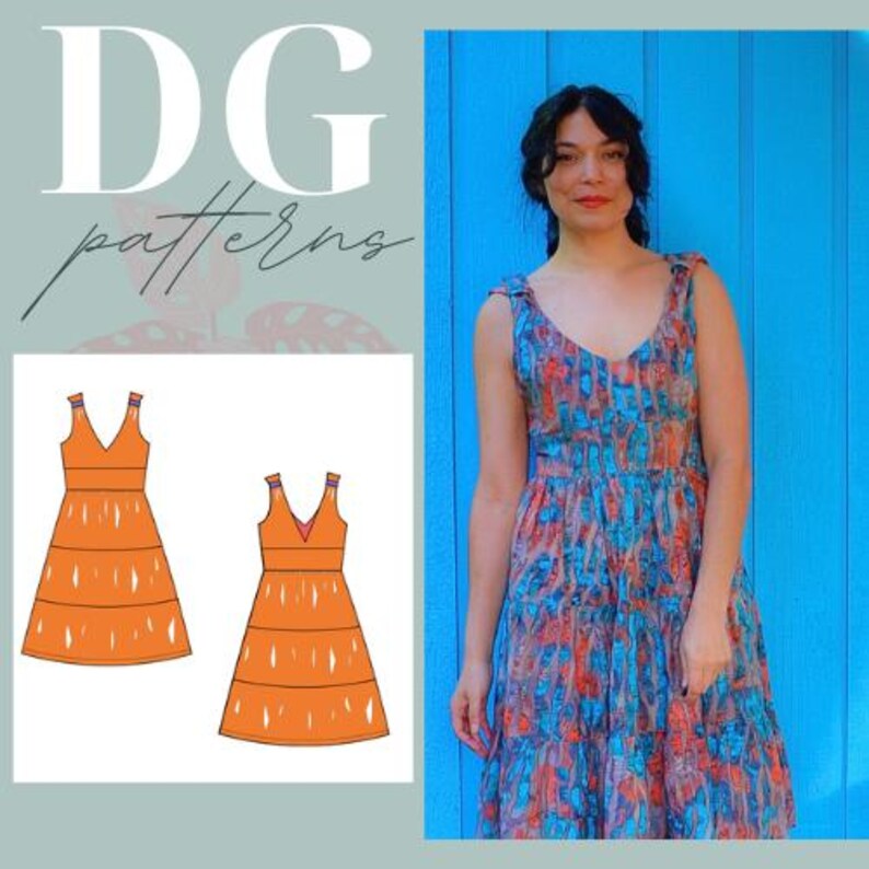 Baron Dress PDF Sewing Pattern - Etsy
