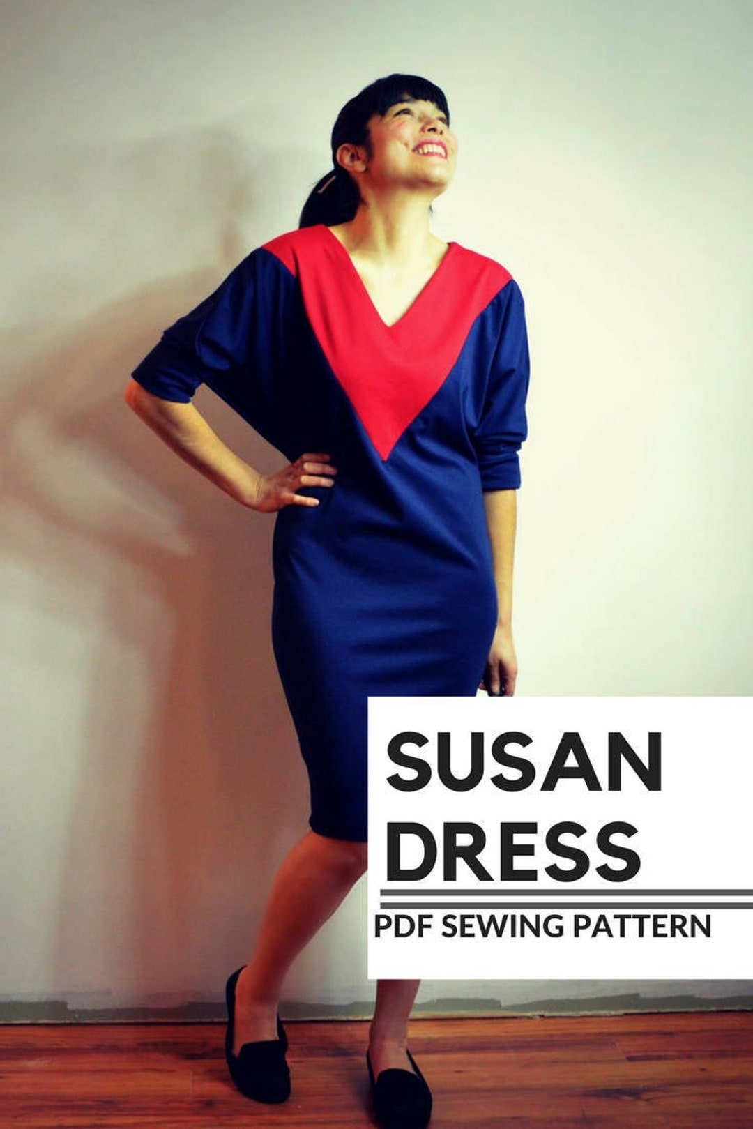 Susan Dress PDF Sewing Pattern and Sewing Tutorial Including Sizes 4 to ...