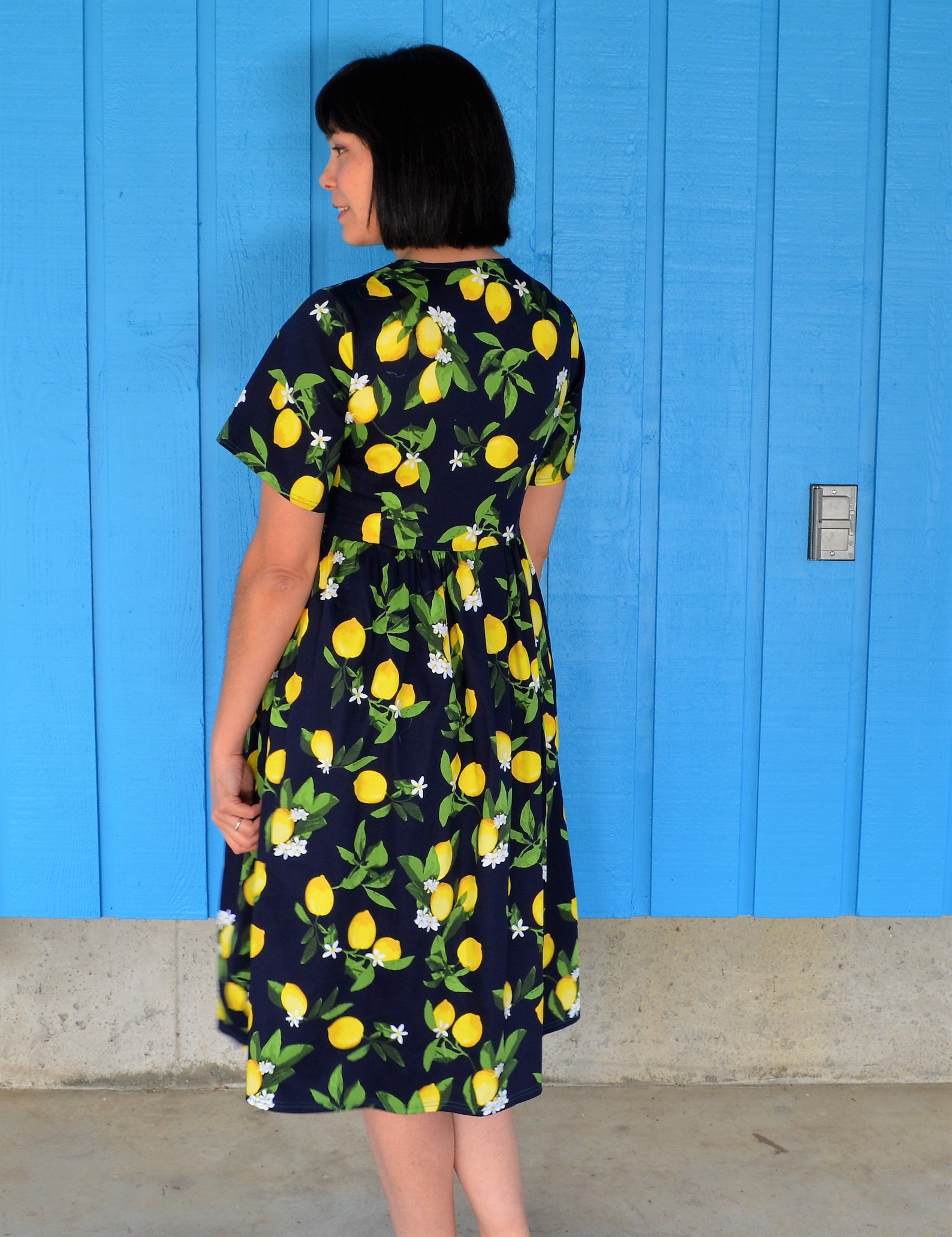 The Elena Dress PDF Sewing Pattern, Printable Dress Pattern, Pdf Woven ...