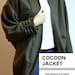 Cocoon Jacket PDF Sewing Pattern and Tutorial With Sizes From 4 to 22 ...