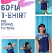 Sofia Knit Top PDF Sewing Pattern and Sewing Tutorial - Etsy Canada