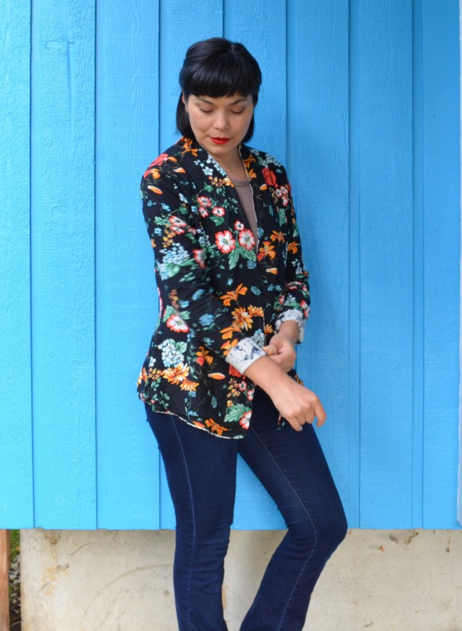Palermo Jacket for WOMEN PDF Sewing Pattern and Sewing Tutorial - Etsy