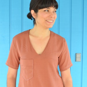 Cora Top and Dress PDF Sewing Pattern and Printable Sewing Tutorial for ...