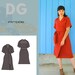 DEANA Dress PDF Sewing Pattern and Printable Sewing Tutorial for Women ...
