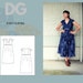 Jennifer Dress PDF Sewing Pattern and Sewing Tutorial - Etsy