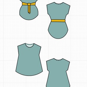 The Cony Bouse PDF Sewing Pattern and Sewing Tutorial - Etsy
